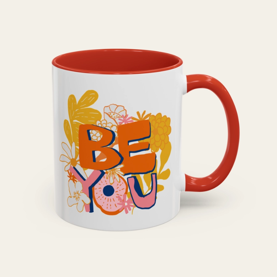 Be You Positive Affirmation Mug – Motivational Coffee Mug for Free you ...